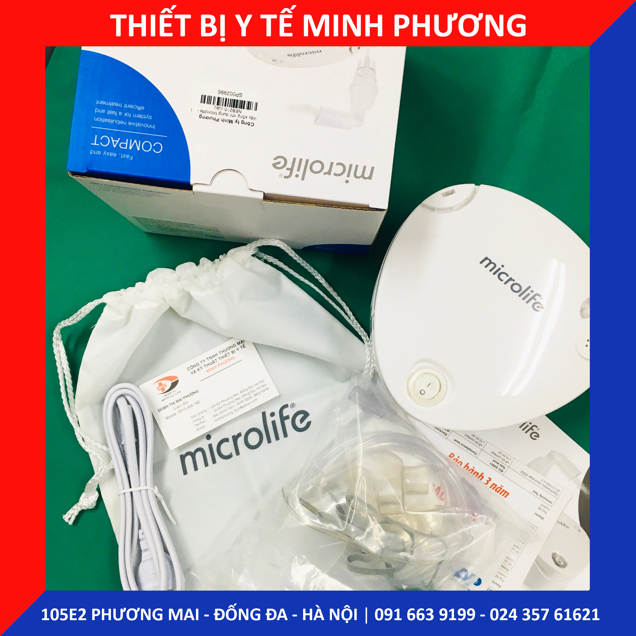 Máy xông khí dung mũi họng Microlife NEB210 - Công ty Thiết bị y tế ...