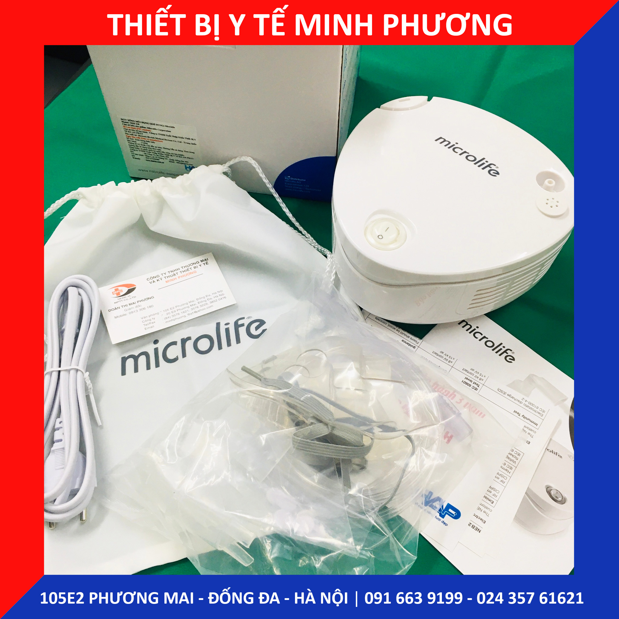 Máy xông khí dung mũi họng Microlife NEB210 - Công ty Thiết bị y tế ...
